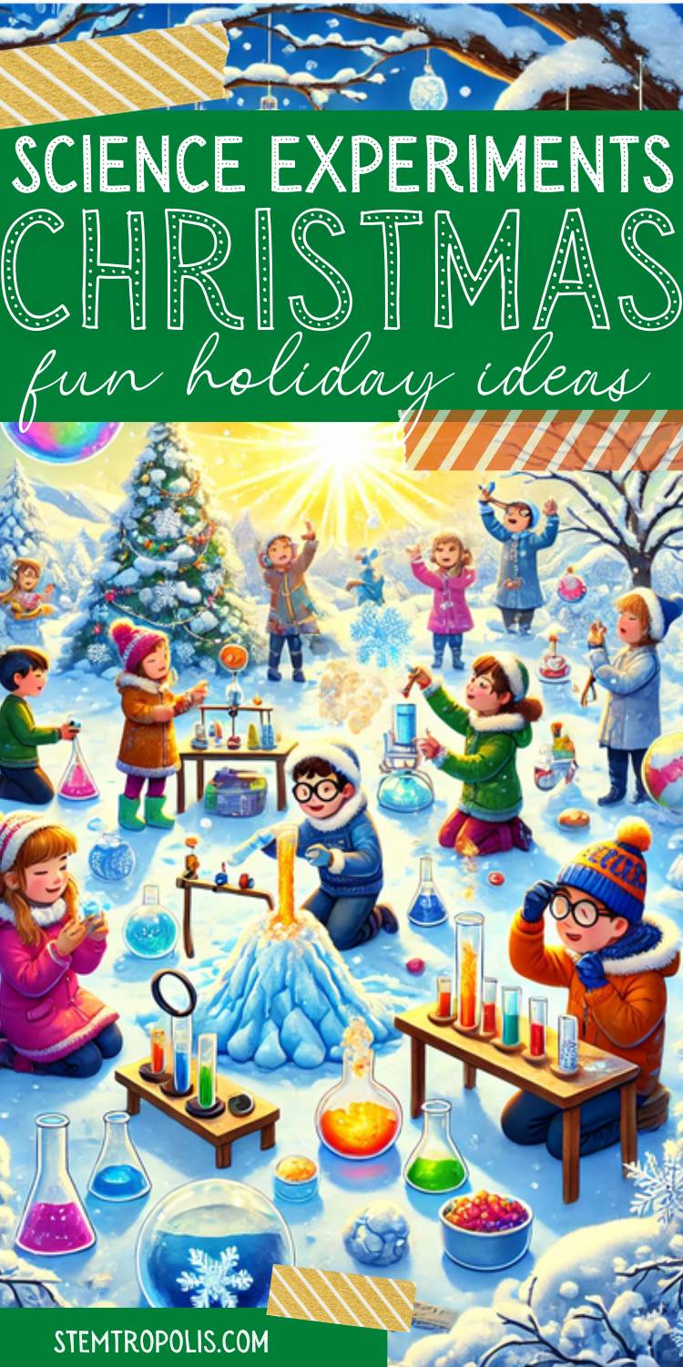 Christmas Science Experiments for Kids - STEMtropolis